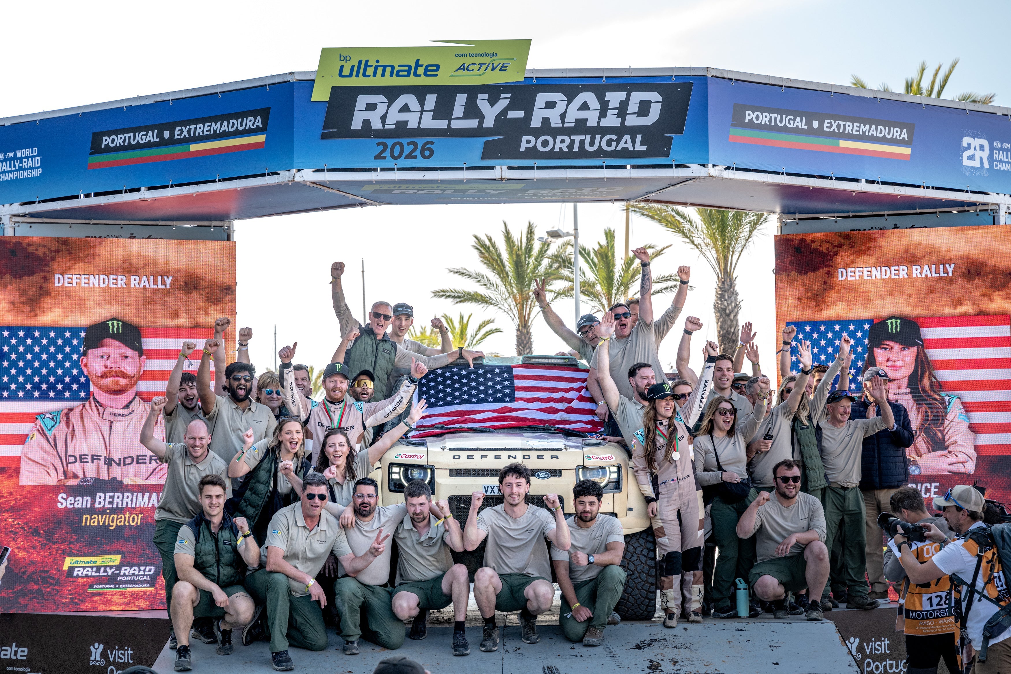 DEFENDER RALLY COMPLETE THE BP ULTIMATE RALLY-RAID PORTUGAL AT TOP OF ...