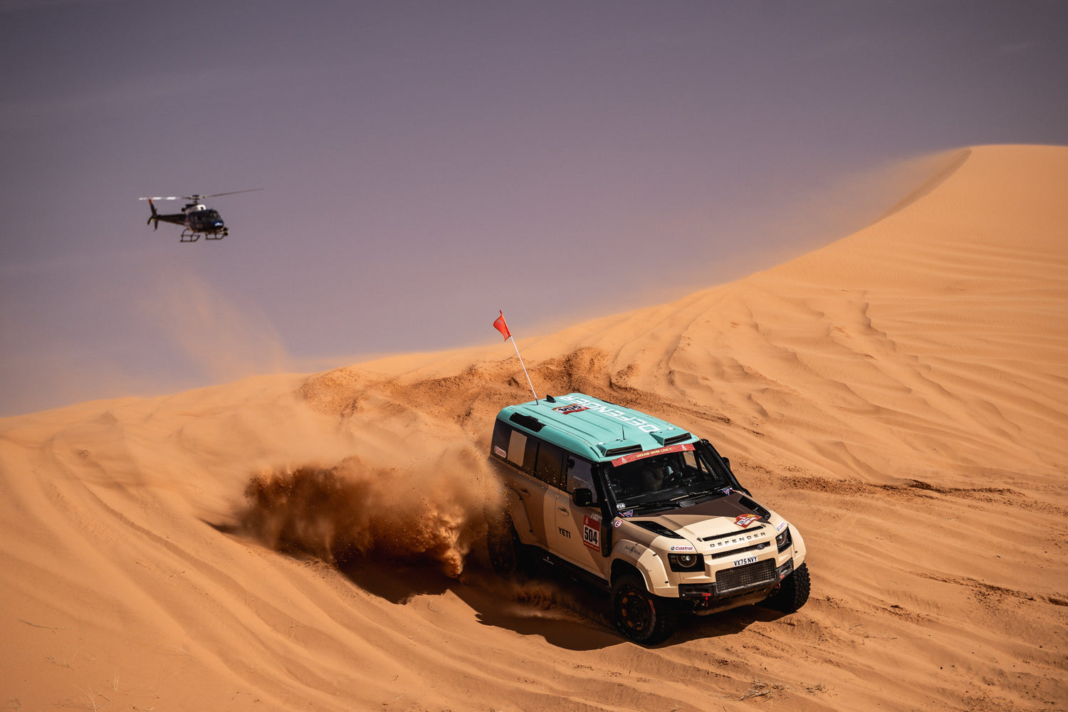 DEFENDER RALLY SUCCESSFULLY REACH HALFWAY MARK ON 2026 DAKAR – SaraPriceMX